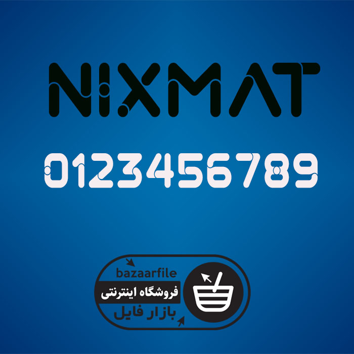 دانلود فونت انگلیسی Nixmat | فونت انگلیسی Nixmat